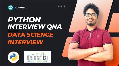 Python Interview Question Asked In Bridgei2i Data Science Interview Qna Youtube