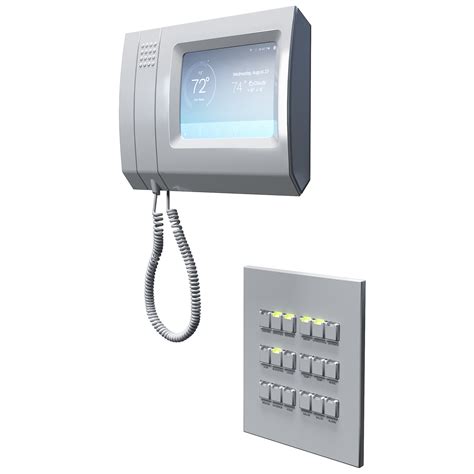 Intercom Control Panel Free 3d Model Cgtrader