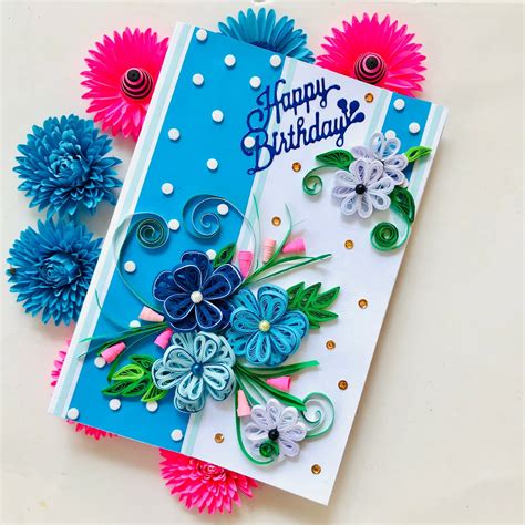 Beautiful Handmade Birthday Greeting Cards