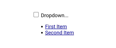 How To Create A CSS Dropdown Menu On Click
