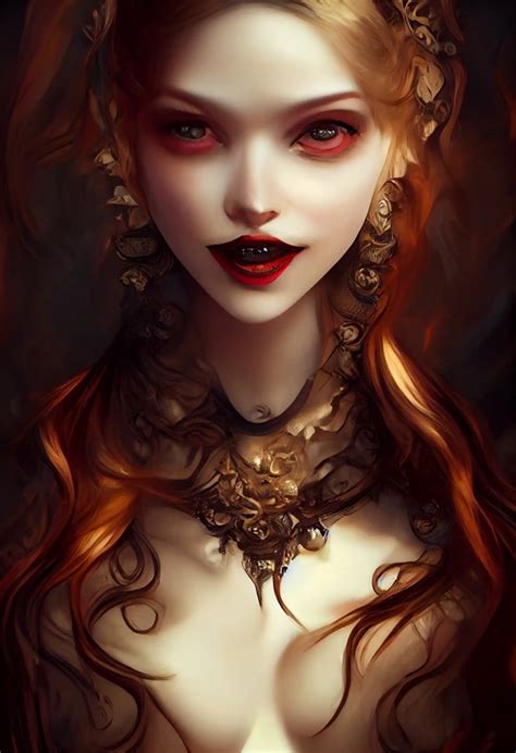 beautiful vampire Queen of the Damned, lightnings of | Midjourney | OpenArt