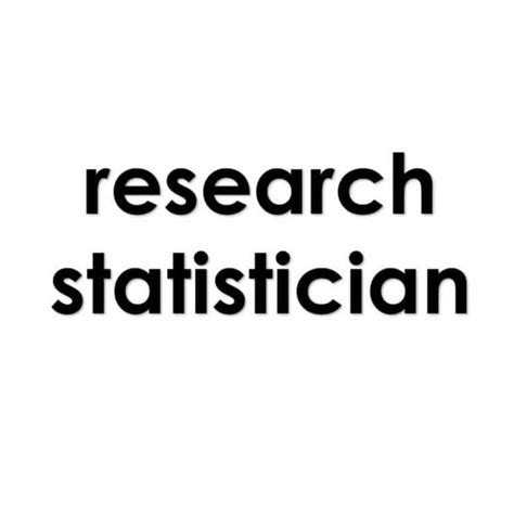 Research Statistician