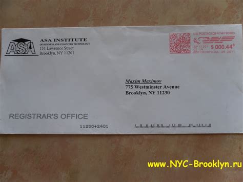 Почтовый адрес США Как правильно написать