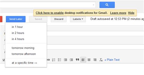 How To Automatically Send Email Messages At Later Time