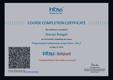 Sravani Rongali On Linkedin Connections Infosysspringboard