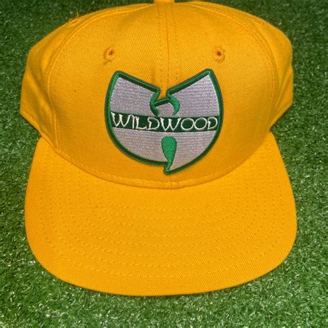 Vintage Wildwood Wu Tang Fitted Hat Etsy