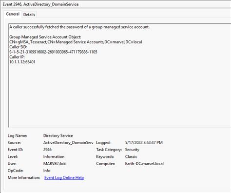 Trustedsec Splunk Spl Queries For Detecting Gmsa Attacks