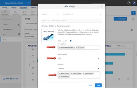 Trend Comparison Widget | QuestionPro Help Document