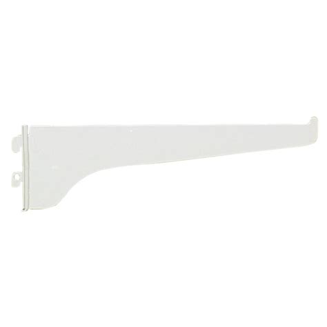 Knape And Vogt 180 Series 8 In White Steel Regular Duty Single Slot