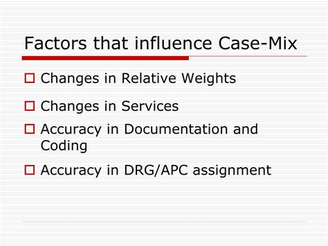 Ppt Case Mix Management Powerpoint Presentation Free Download Id