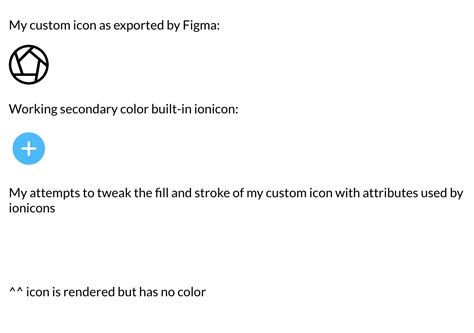 Color Attribute Not Applied To Custom Svg Icon Ionic Framework
