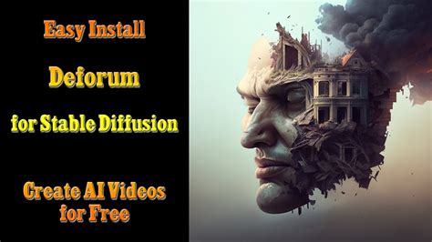 How to Make AI Videos with Deforum for Stable Diffusion for FREE (Install Guide) - YouTube