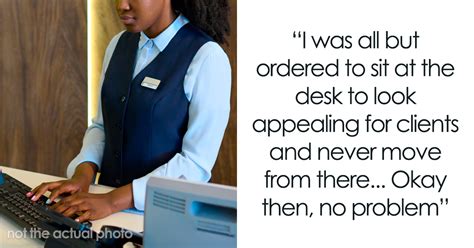 Management Refuse To Listen To Workers Concerns Over New Uniform She Watches As Things