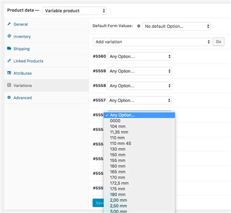 Php Creating Woocommerce Product Variation Adds An Empty Attribute