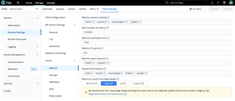 internal metrics cribl docs