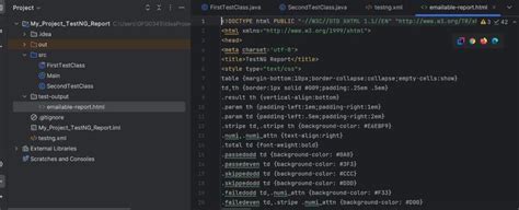 How To Generate Test Report In Intellij Ide Geeksforgeeks