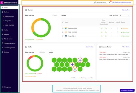 User Guide Overview Clustercontrol Gui Clustercontrol Documentation