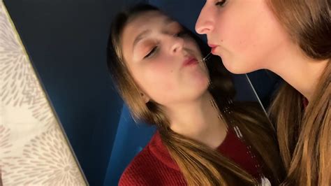 Asmr Sloppy Mirror Licking And Kissing Eporner