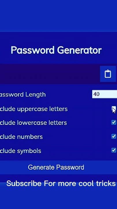 🔥🔥 Password Generator Html Css Js Coding Html Css Js