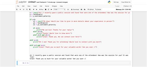 Sentiment Analysis Small Talk Devpost