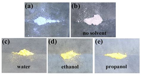 Fig S7 Photos Of A The Mixture Of Cs 3 Cu 2 I 5 And Cui Products Download Scientific