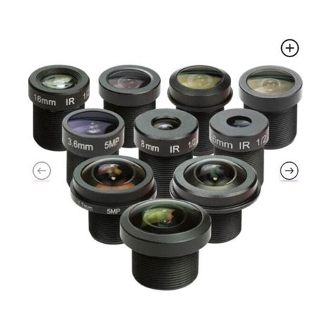 arducam m12 mount camera lens kit for arduino and raspberry pi camera