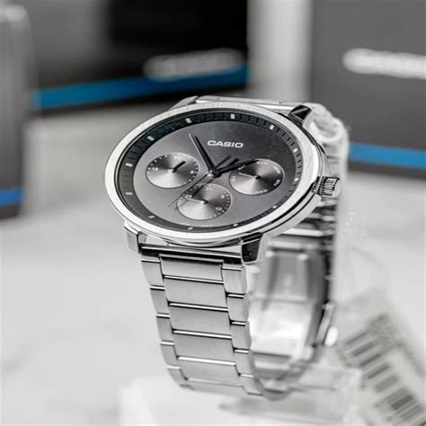 Reloj Casio Mtp B305d 1e De Acero Inoxidable Con N Carulla