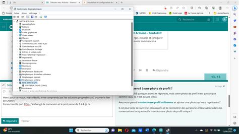 débuter avec arduino français arduino forum