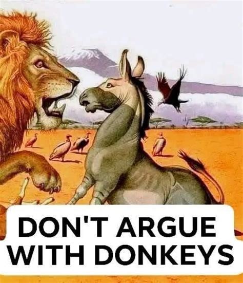 Once Upon A Time A Donkey And A Tiger Engaged In A Heated Debate The