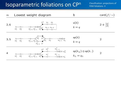 Ppt Isoparametric Foliations On Complex Projective Spaces Powerpoint Presentation Id 6009420