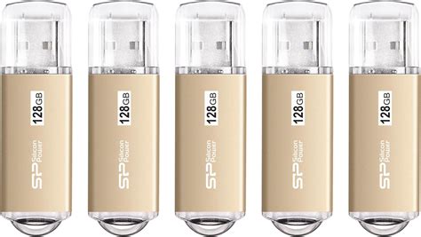 Amazon.com: Silicon Power 5 Pack 128GB USB 3.0/3.1 Gen1 USB Flash Drive ...