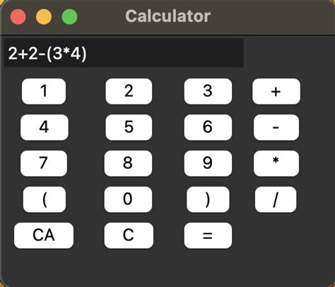 Github Greenmasonjarpythoncalculator Gui Calculator Using Python