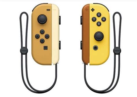 Pikachu And Eevee Edition Joycons Nintendo Switch Joy Cons November 2018