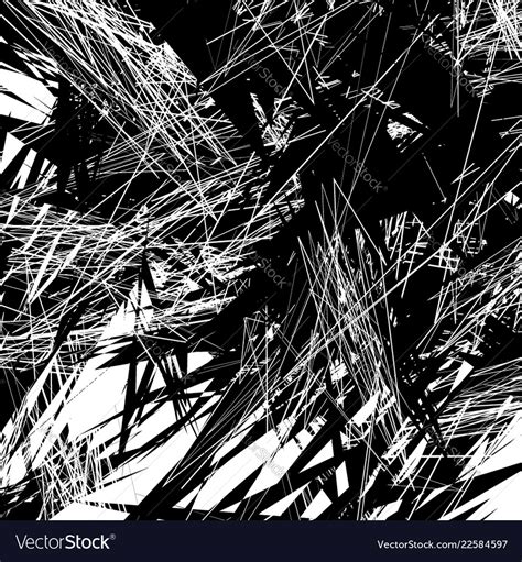 Grungy Edgy Texture With Random Elements Vector Image