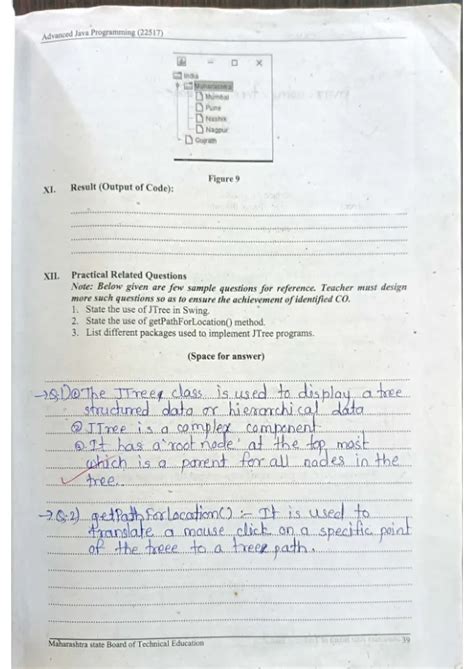 22517 Advanced Java Programming Ajp Solved Lab Manual Pdf Manual Answer