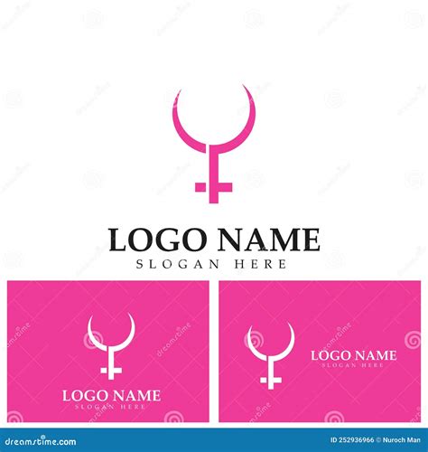 Gender Symbol Logo Of Sex And Equality Of Males And Females Vector