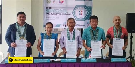 Statistics Office Hands Over Cbms Data To Iloilo Town Daily Guardian