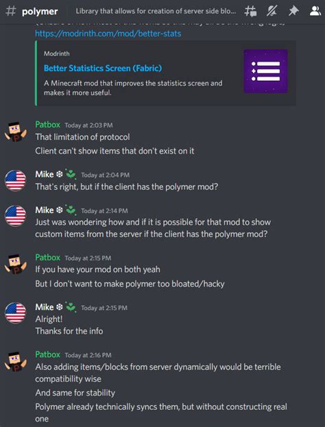 Add Support For Polymer Issue TheCSMods Mc Better Stats GitHub