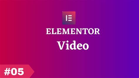 how to use the video widget in elementor free hindi urdu