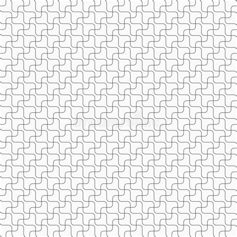 Abstract Seamless Pattern Of Smooth Geometric Shapes Stock Vector Illustration Of Abstract