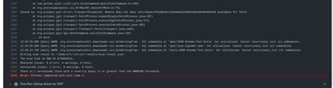 Missing Exit Code Handling For Scanner Issue 21 Oss Review Toolkit Ort Ci Github Action