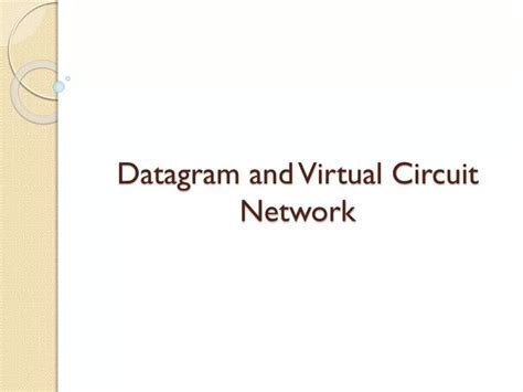What Is Virtual Circuit Network