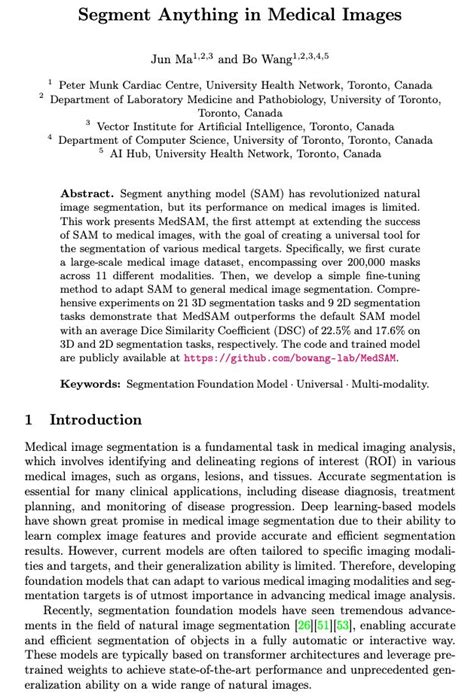 Dror Sharon On Linkedin Segmentanything Ai Healthcare Artificialintelligence Technology