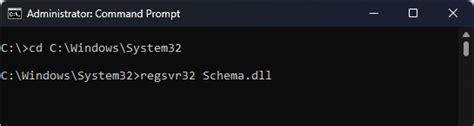 how to register schema dll active directory mmc snap in