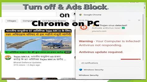 How To Turn Off Ads Block On Chrome On PC YouTube