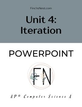 Unit Iteration AP Computer Science A PowerPoint By Binary Addition