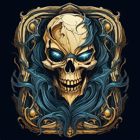 Premium Vector Skull