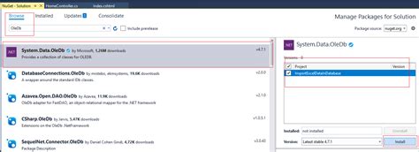 Import Excel Data In Sql Server Database In Aspnet Core Mvc Using