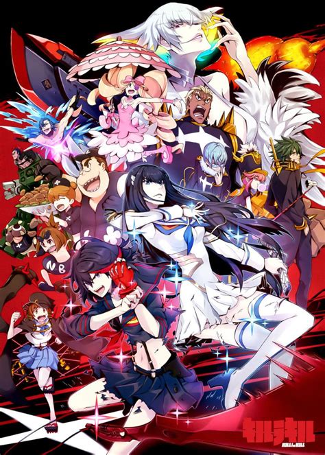 Kill La Kill Poster Modern Poster Layouts