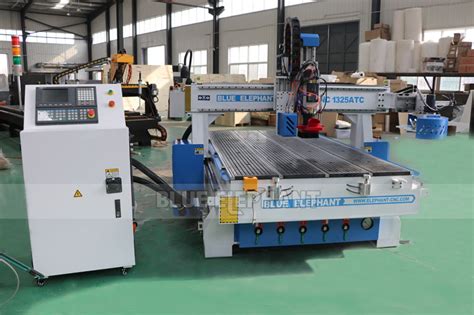 ATC CNC Wood Cutter With CE Certificate Blue Elephant CNC Machinery